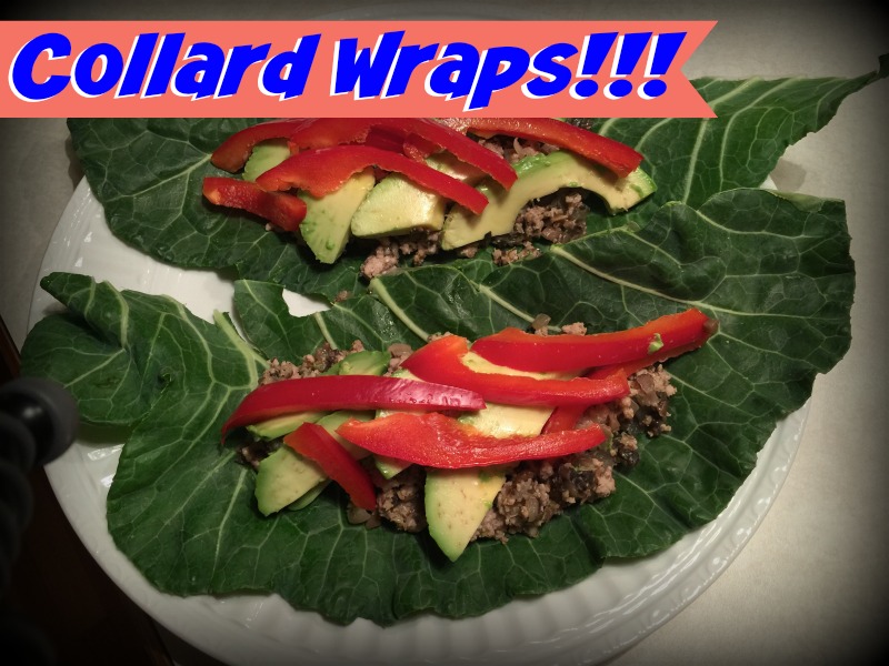 Collard Wraps | Clean Eating - Risa Lynch